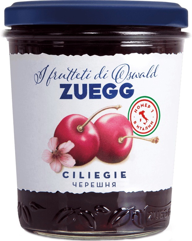 Конфитюр ZUEGG экстра Черешня 320г